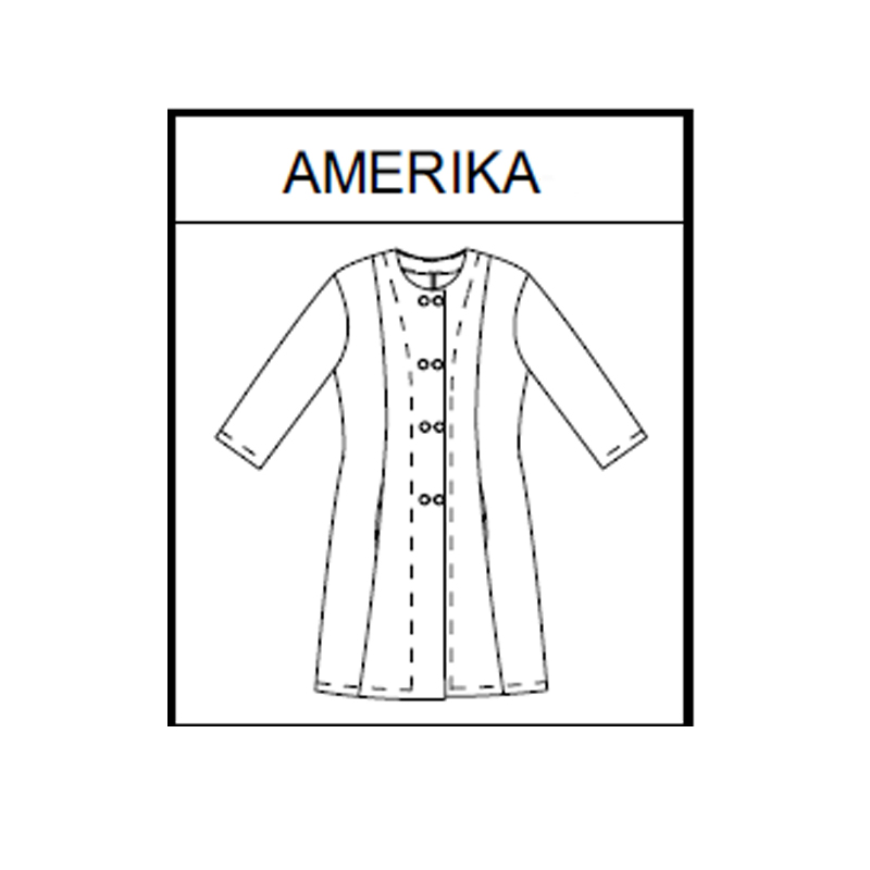 GR Nature Amerika Linen Jacket Blue