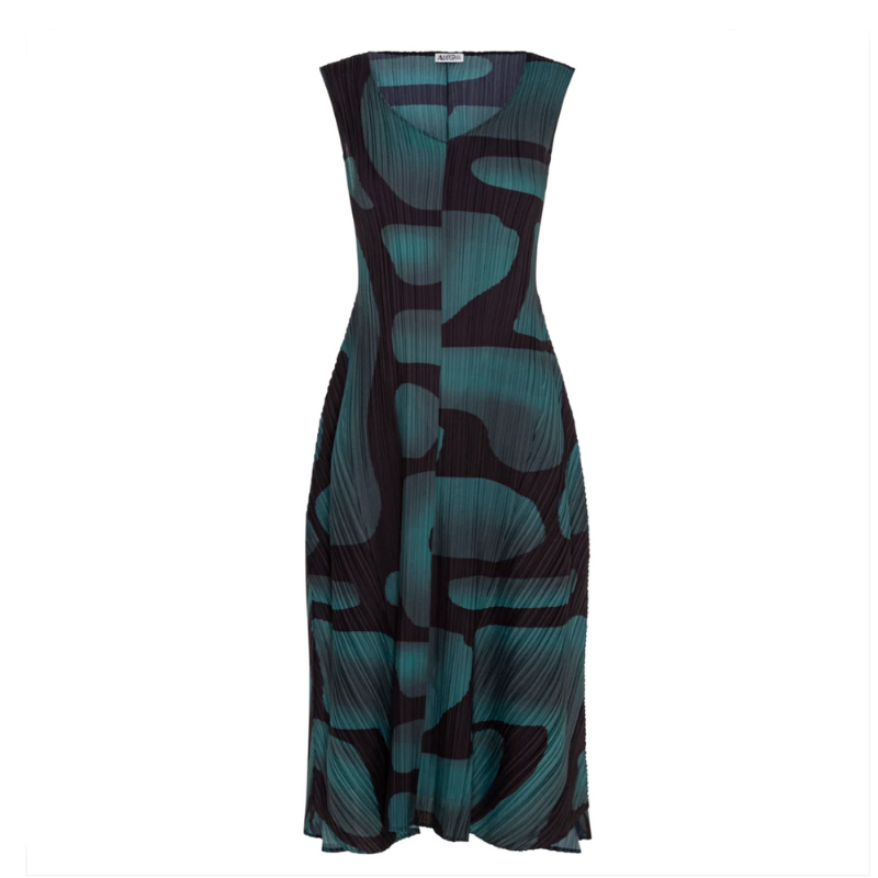 Alquema Long Estrella Dress AD1072L Green Tucson