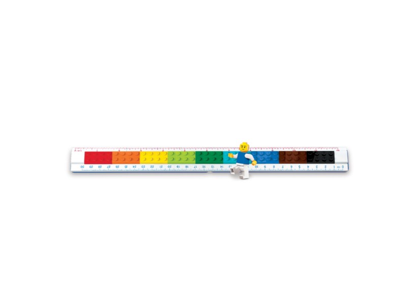 Lego Ruler with Minifigure