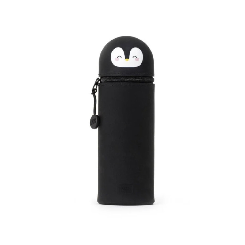Legami Kawaii 2-in-1 Silicone Pencil Case Penguin