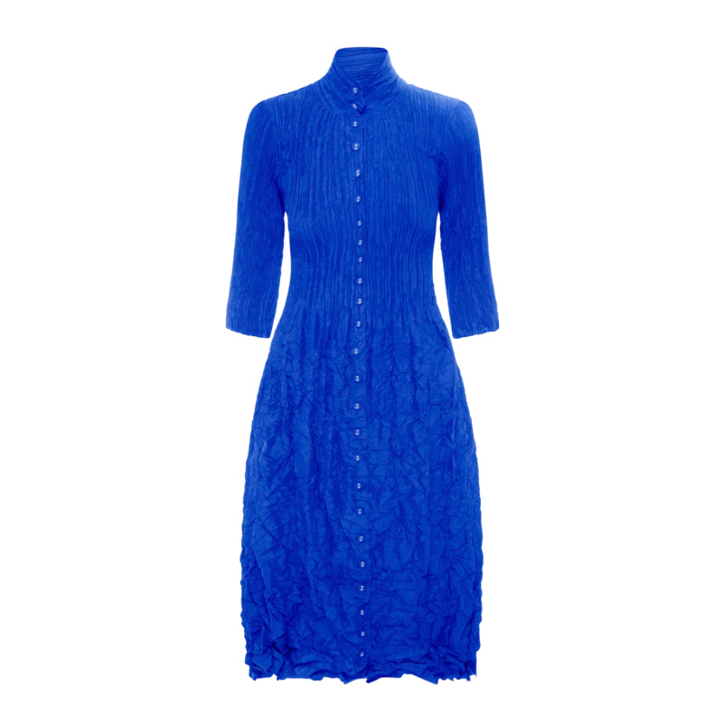 Alquema Nehru Coat Dress ACC308 Royal