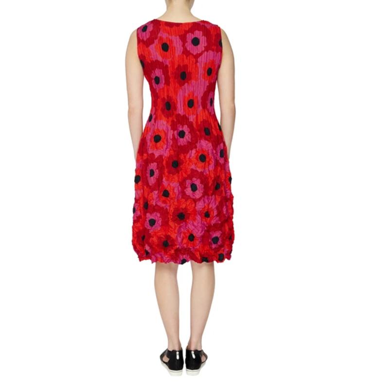 Alquema Smash Sleeveless Pocket Dress AD545 Flower Spot