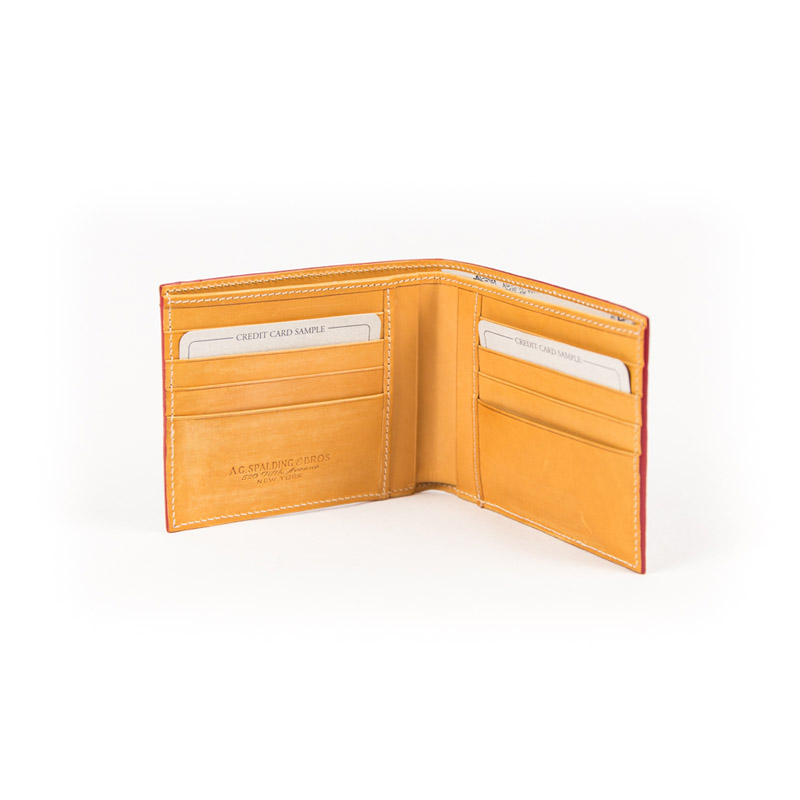 Spalding Bros Faux Crocodile Wallet & Credit Card Holder